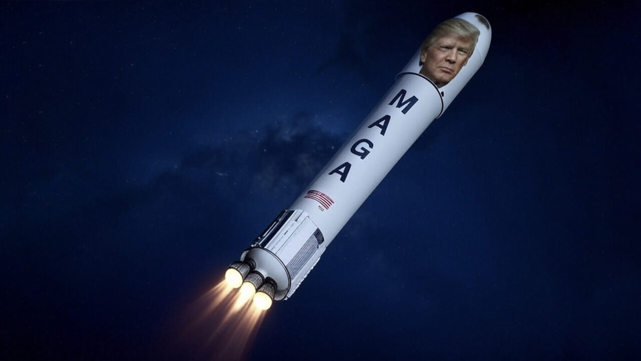 SpaceX unveils Falcon rocket, MAGA Edition | Deep Musk